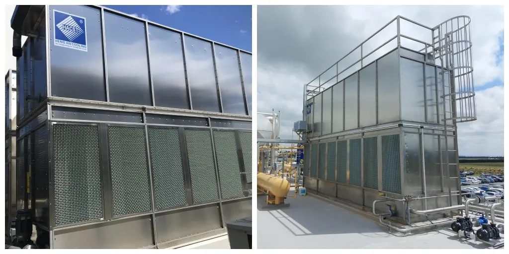 NH3 Refrigeration Closed Evaporative Condenser - 100ton