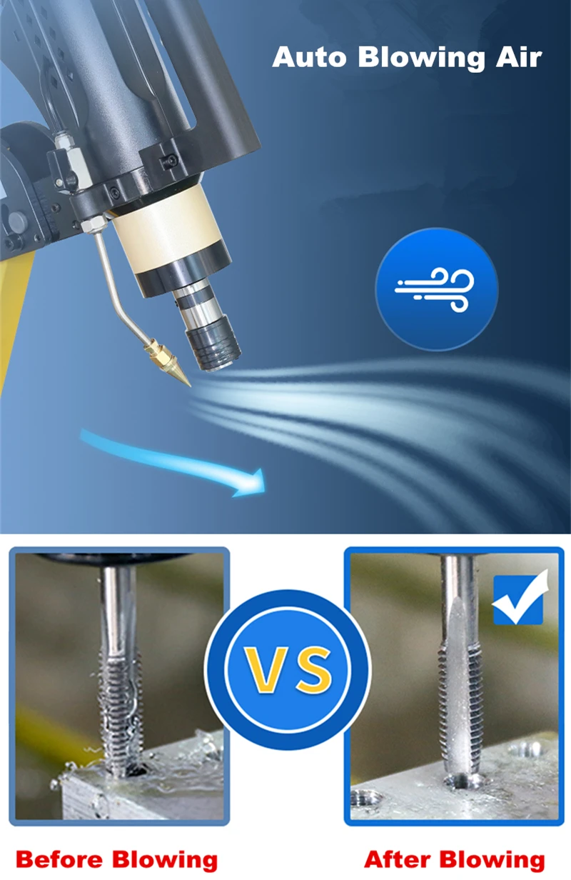 Electric Tapping Machine Vertical/Universal Air Blowing and Fuel ...