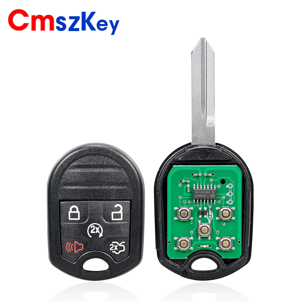 For 2009-2015 Ford Expedition 4 Btn 5 Btn Remote Key Fob 315mhz 63 Chip ...