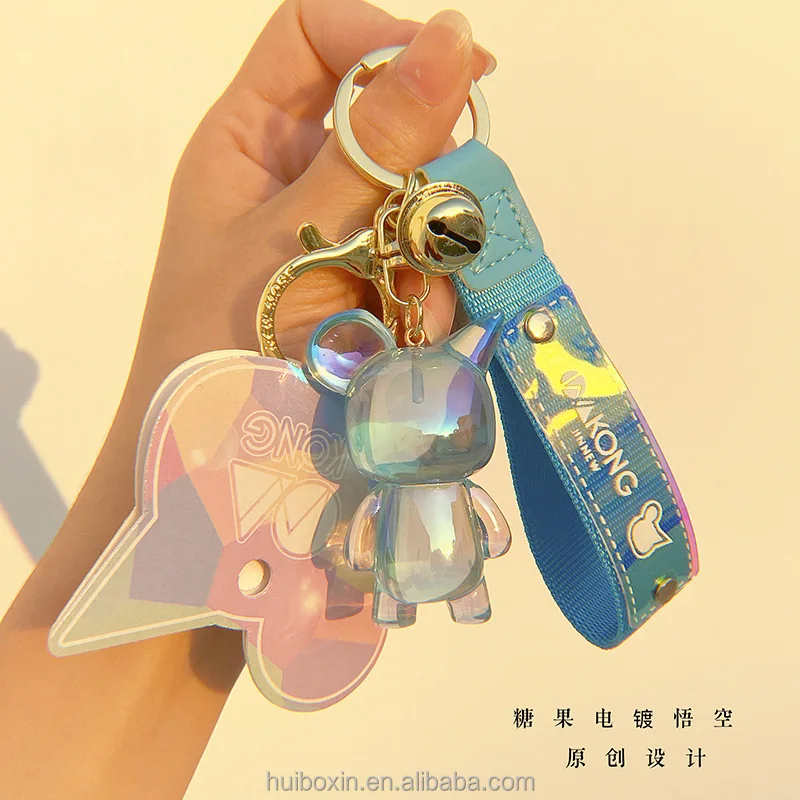 New Trending 3d Pvc Kawaii Cute Keyring Key Chains Ring Car Bag Pendant ...