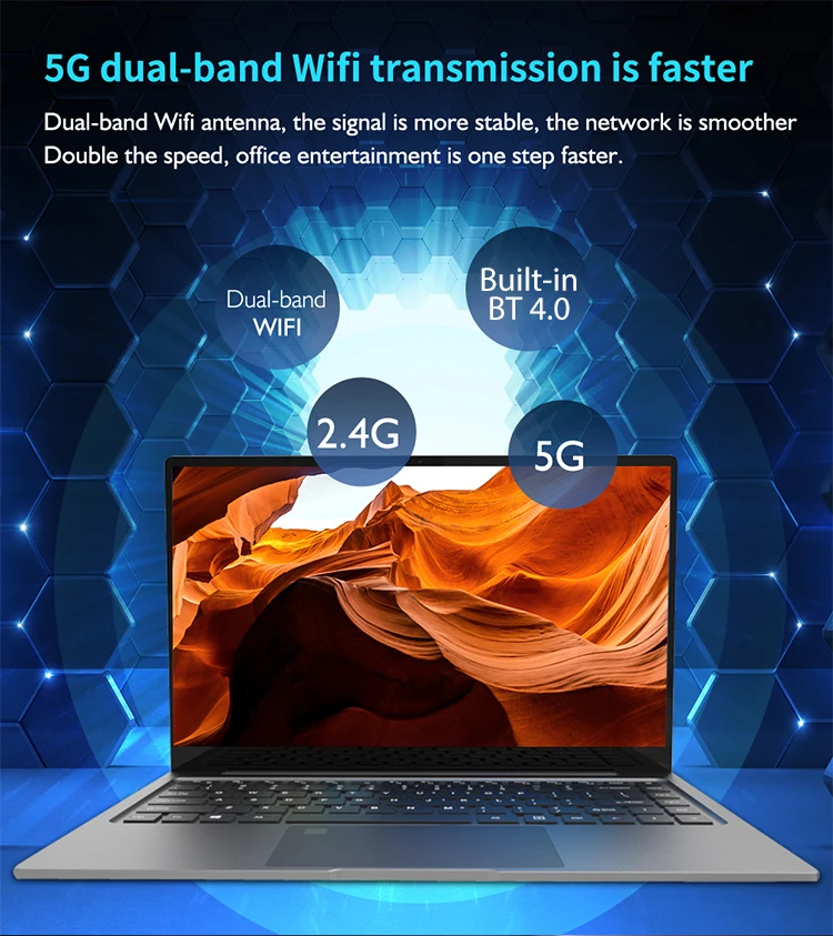 Pc Portable Laptop Notebook 14 Inch Core I3 I5 I7 11th Acd Metal