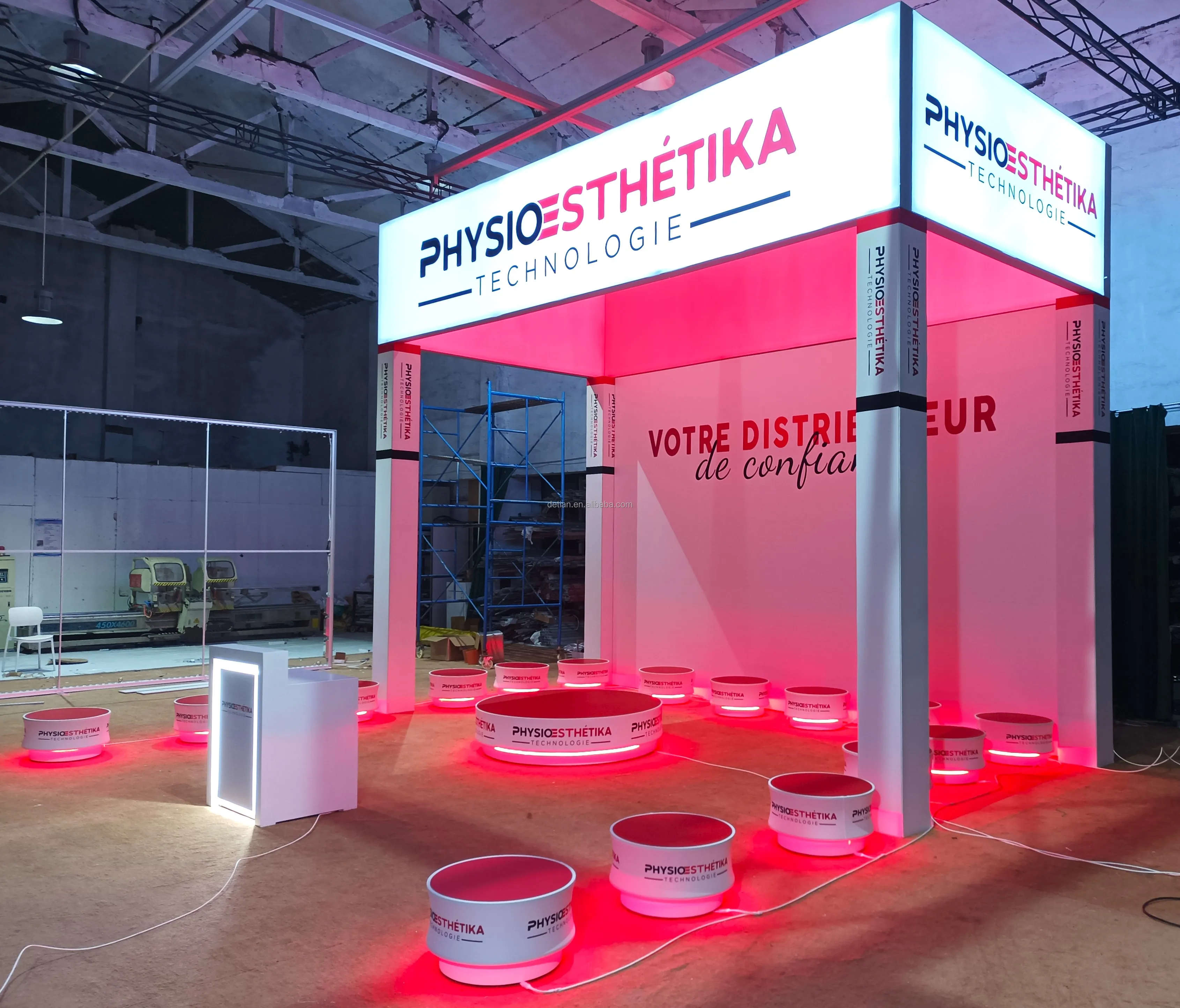 Modular Tradeshow Display Aluminium Advertising Display Rack Stand ...
