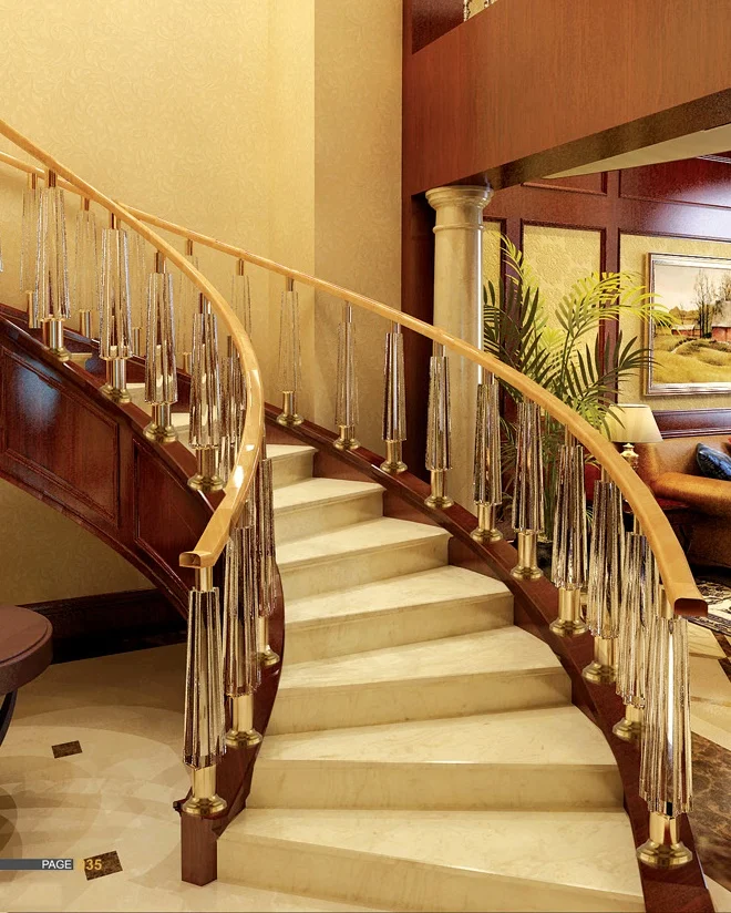 Taka Crystal Handrail Railing Acrylic Staircase Balustrade Post Rail ...