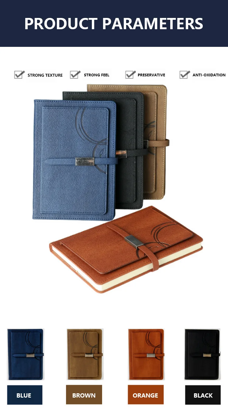 A5 Printed Logo Customized,Pu Leather Diary Monthly Planner Bullet ...