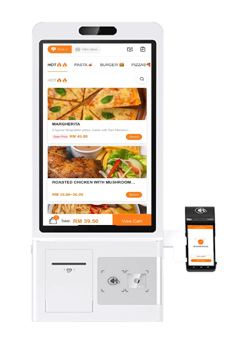 Touch Screen Kiosk Android Payment Kiosk Machine Touch Screen Self ...