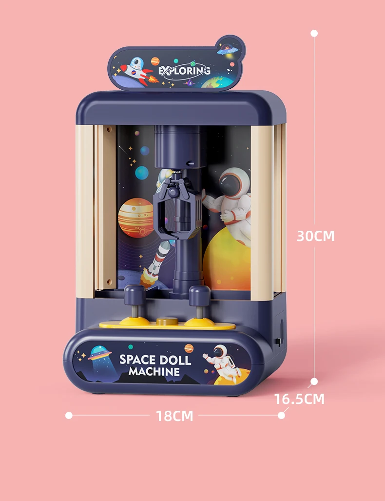 Qs Oem Odm Baby Fun Electric Doll Grabber Table Game Doll Catching ...