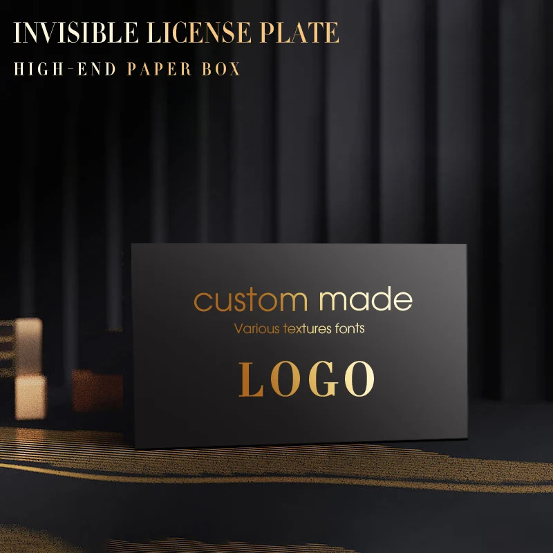 Vanish Invisible Plate Numble Plate Hider Remote Control Black Fog ...