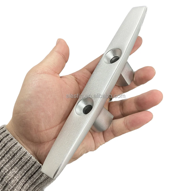 New Arrivals Aluminum Boat Cleat 8 inch Cast Cleat Marine Dock Deck ...