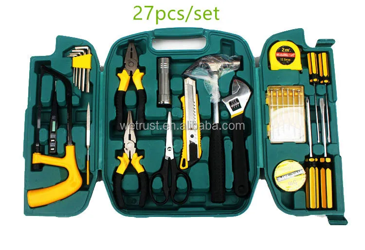 12pcs 12 in 1 Portable Emergency Tools Kit with Scissors OEM 1 Year ...