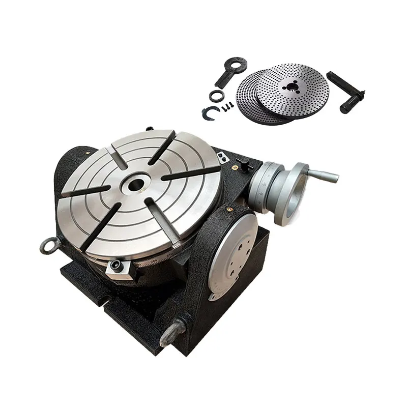 TSK320 Tilting Rotary Table with Indexing Plate for Cnc Milling ...