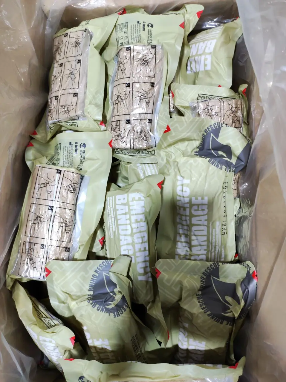 Rhino Rescue Emsrun Chest Seal Twin Pack Medical Chest Seal Vented With ...