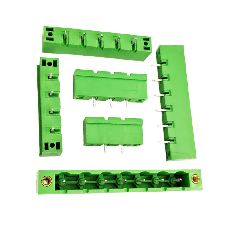 Screw PCB Terminal Block Straight Connector Barrier Terminals Blocks ...