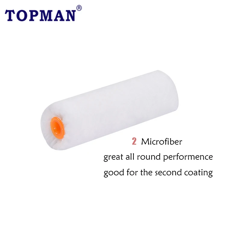 10pc 4" Premium Microfiber Mini Roller Coat Latex And Oil Paints - Buy ...