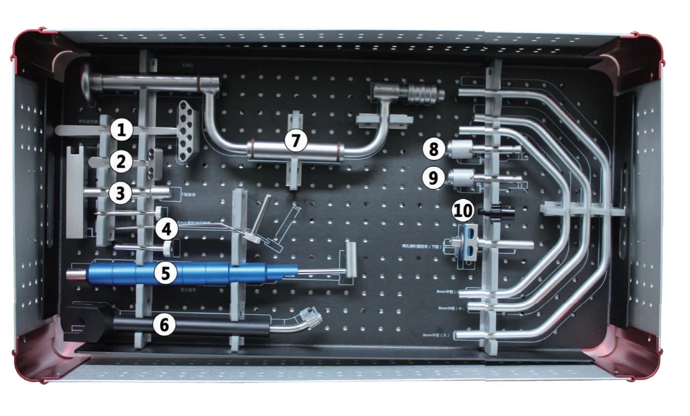 KyrenMed 11PCS External Fixator Instrument Kit Orthopedic Instrument ...