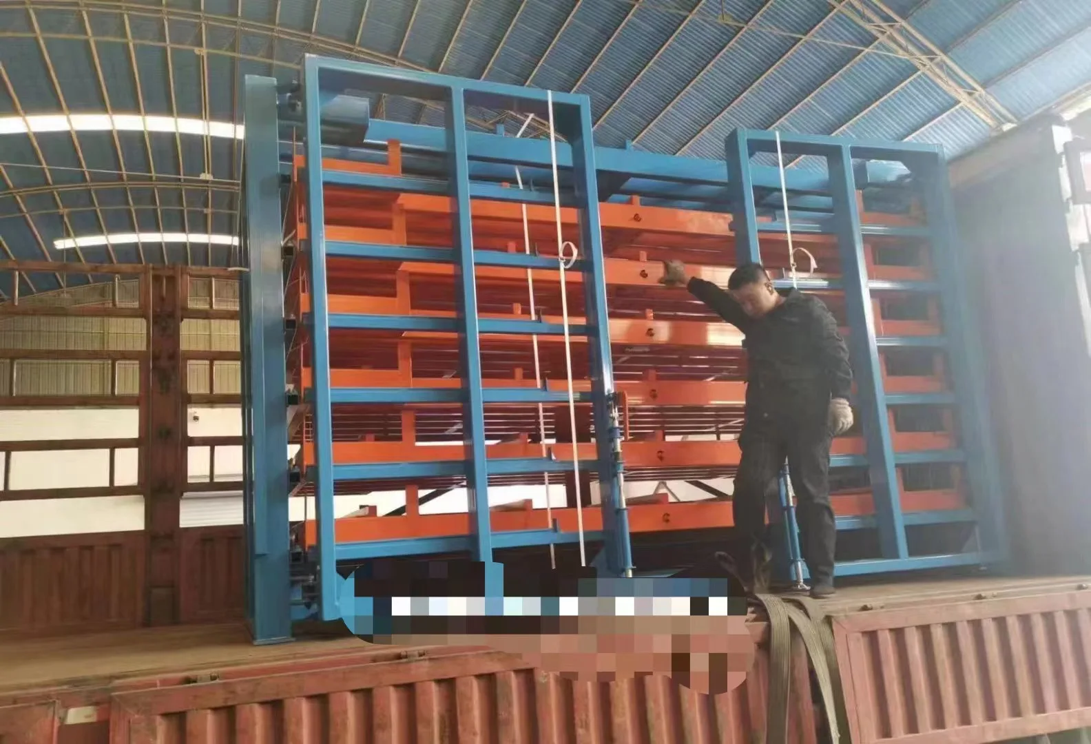 Manual Warehouse Storage System with 6 Layers of Low-Cost Heavy Duty ...