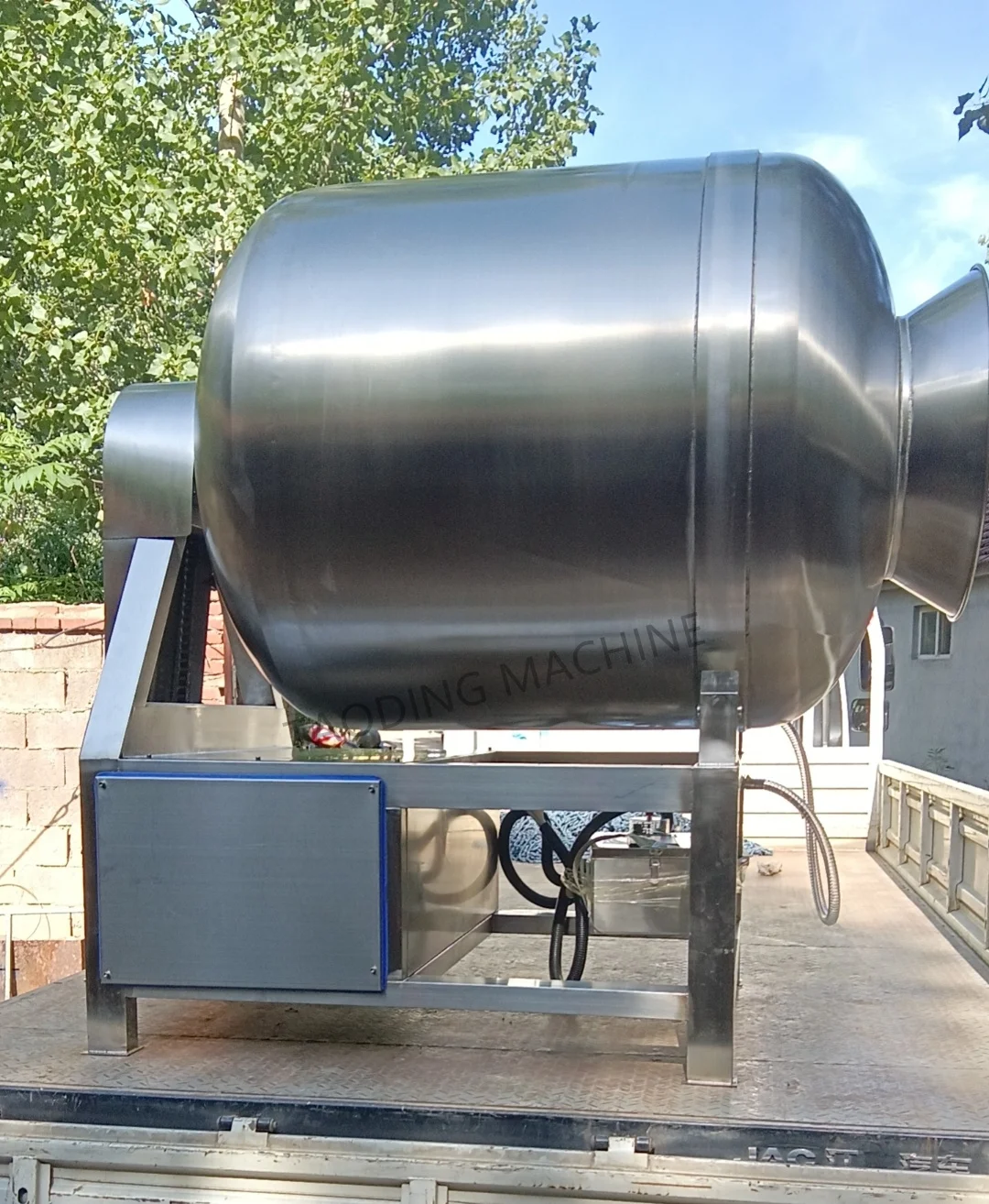 1000 Lbs Fried Chicken Marinator Machine Commercial Food Tumbler ...