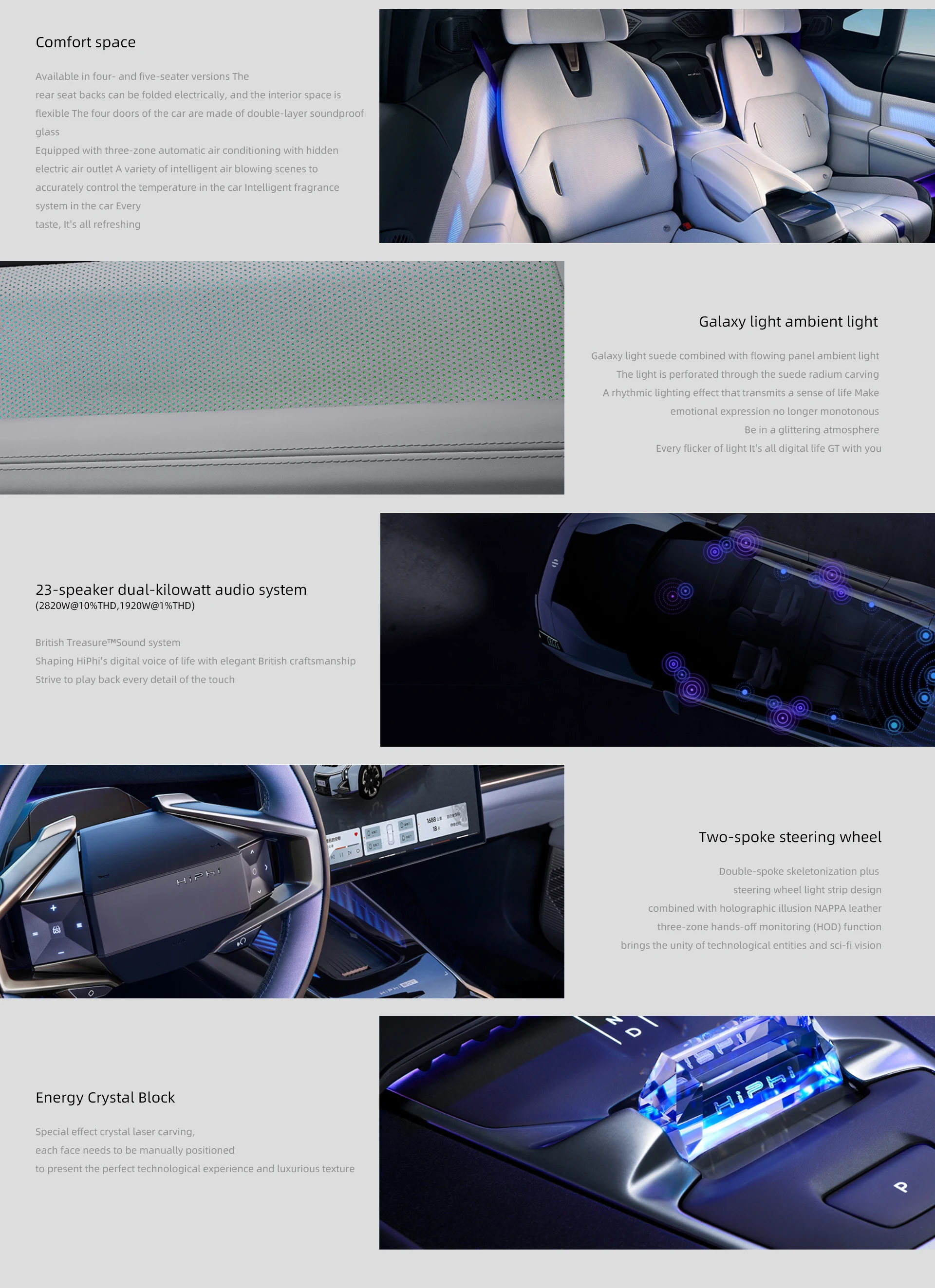 2023 Ev Car Hiphi Z 4-seat Dual Motors Max Speed 200km/h 4wd Pure ...