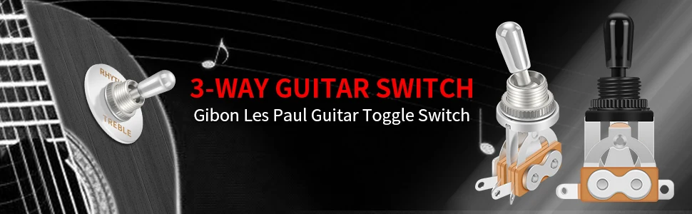 Electric 3 Way on OFF on Switch for Gibson Les Paul Guitars