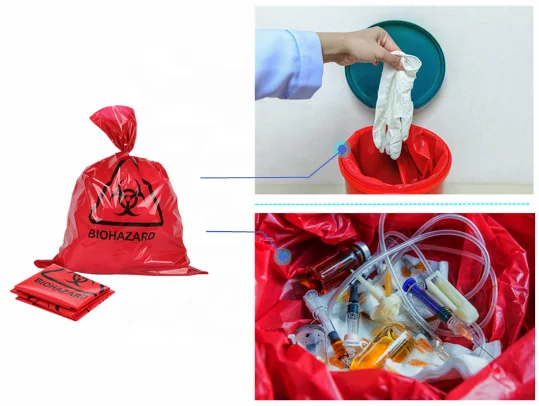 Biohazard Biomedical Waste Packaging - FEIMA Garbage Bags
