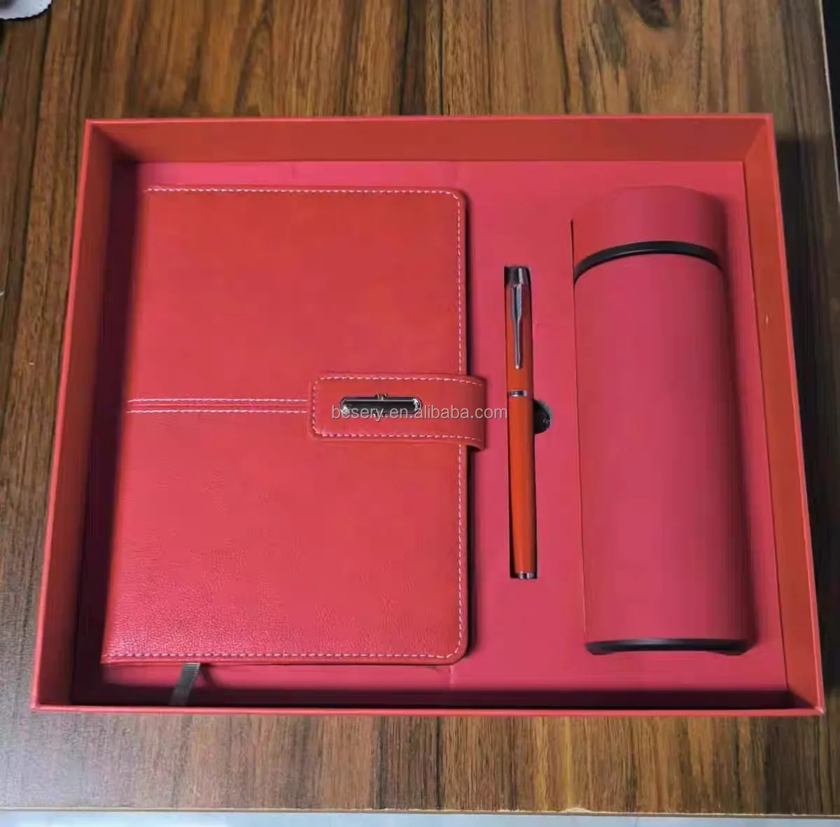 Custom Luxury Business A5 Notebook with Pen & Gift Set