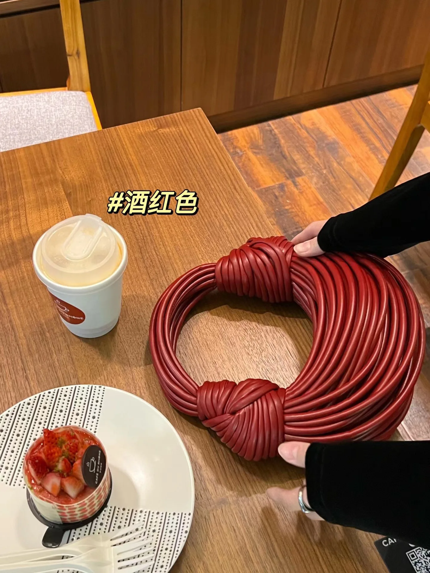 Trendy Luxury Designer Handbags Hand Woven Noodle Bags Rope Knotted ...