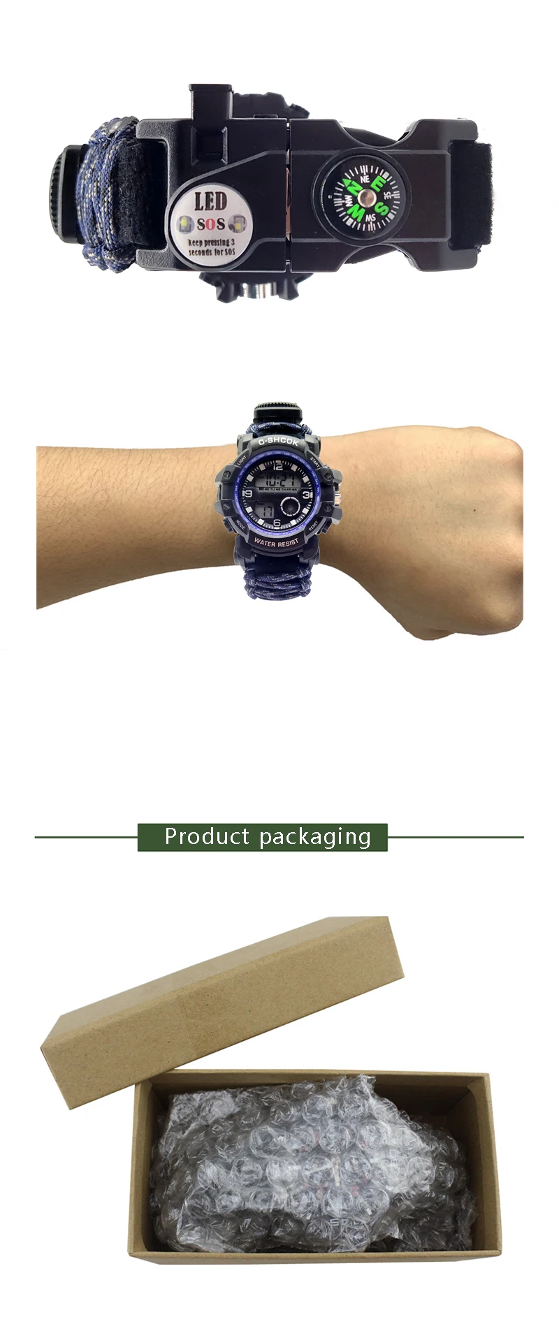 Emak 2020 New Hot Selling Outdoor Multifunctional Camping Emergency ...