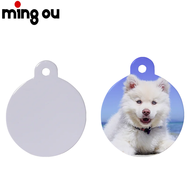Customizable Sublimation Dog Tags - Perfect for DIY Gifts