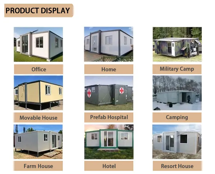 Modern Folder Foldable 40ft Container House Kuwait Shipping Expandable ...