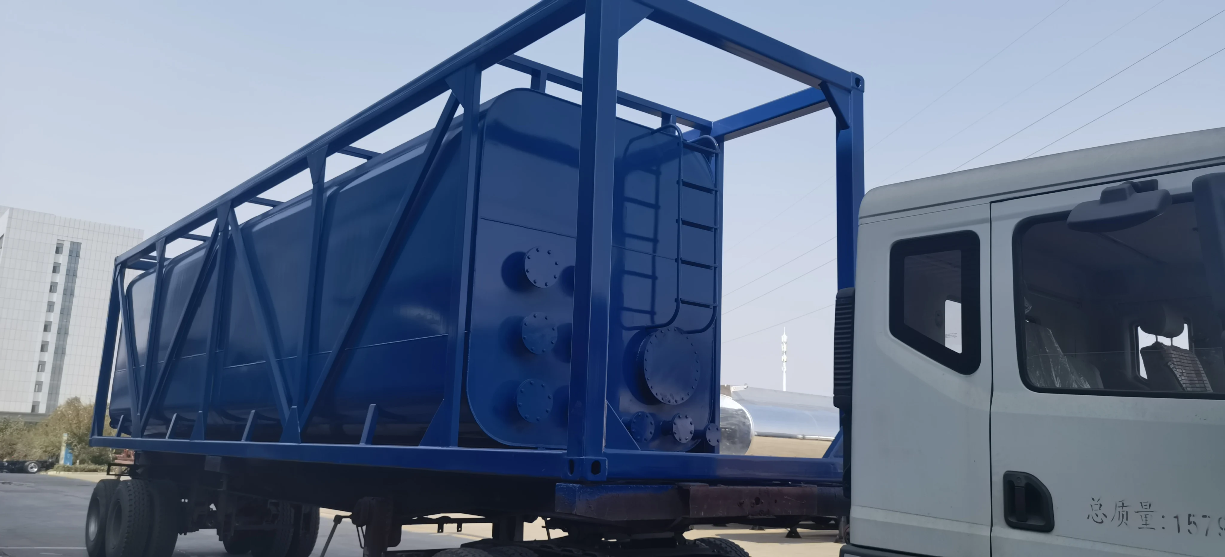Customized 40ft Iso Tank Container Polluted Water Transport With ...