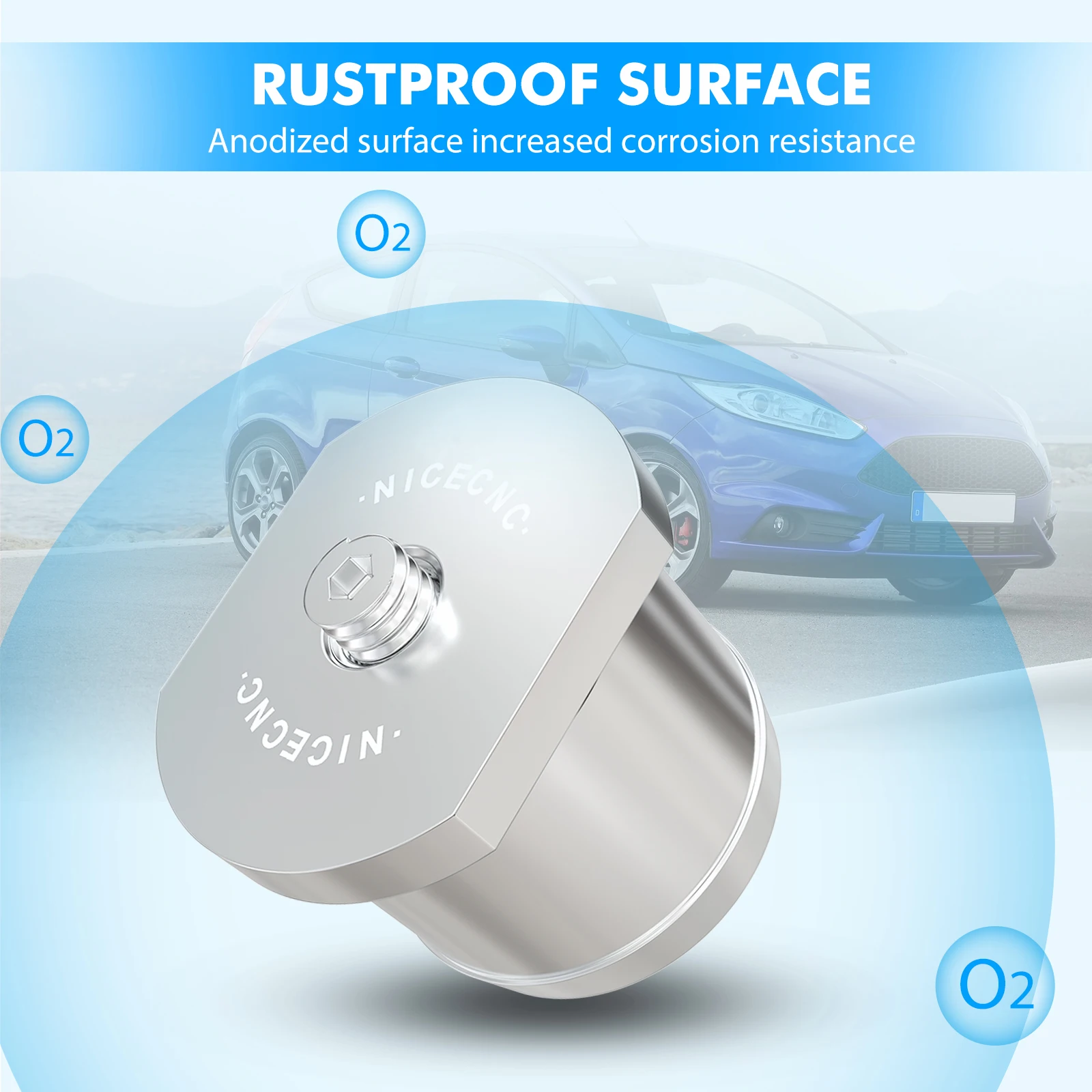 Nicecnc Billet Aluminum Sound Symposer Replacement Delete Kit For Ford ...