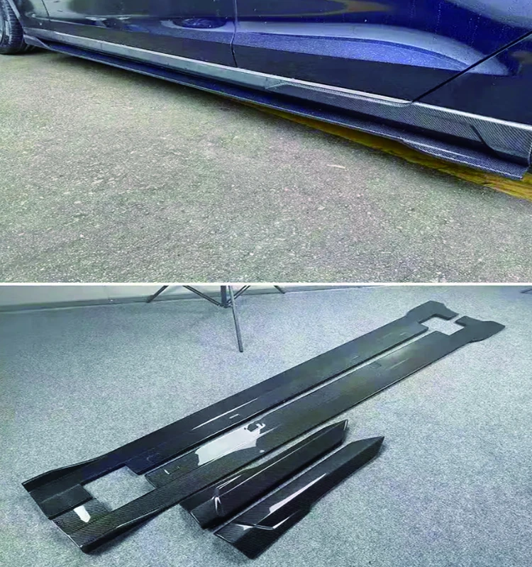 Te-mart Carbon Fiber Body Kit For Tesla Model Y/3/s/x Front Lip Rear ...