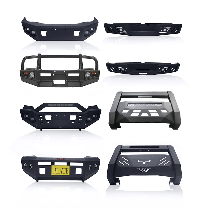 Durable Steel Front Bumper Guards for Pickup Trucks