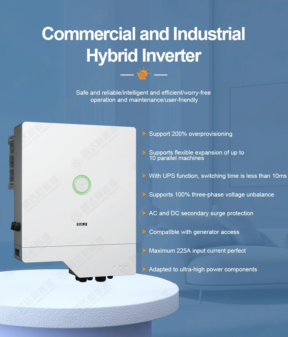 Saj Solar Battery Energy Storage System 100kwh 200kwh Battery Storage ...