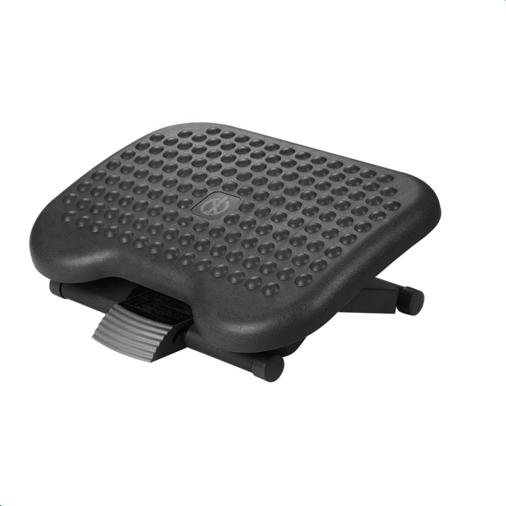 Office Ergonomic Design Good Quality Plastic Massage Footrest Foot Rest ...