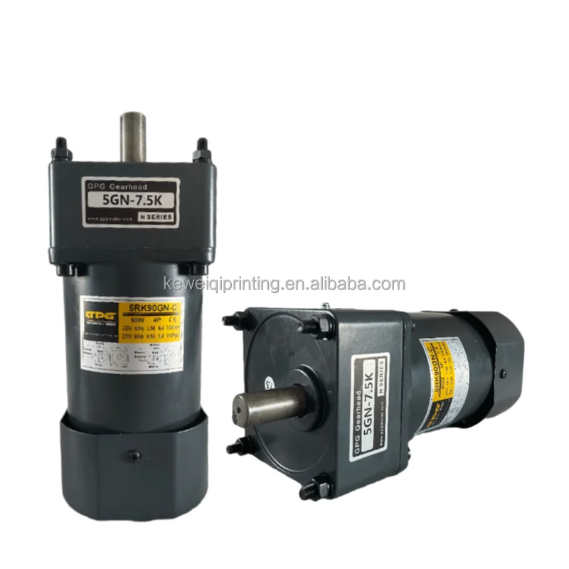 GPG 90W AC Gear Motor with Reduce Gear Box - Reliable Power