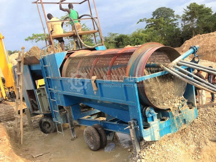 Kleine Golderz-Bergbau maschinen 2 TPH Rock Gold-Verarbeitung anlage ...