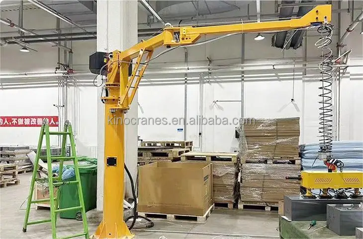 2ton Mini Hand Operated Mobile Fold Arm Jib Crane