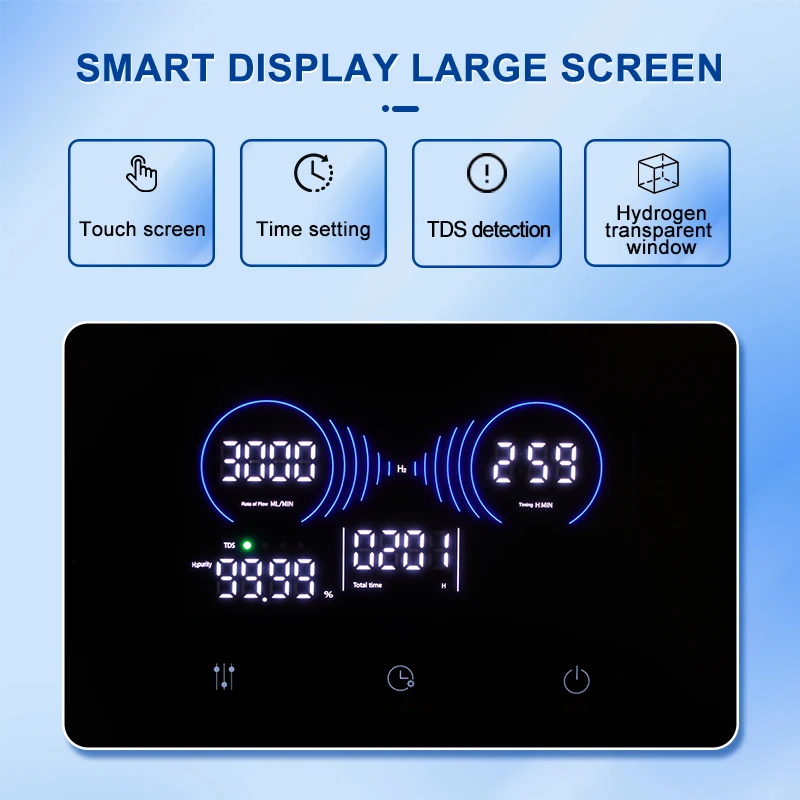 Olive PEM H2 Inhalation Machine - 3000ml Home Hydrogen Generator