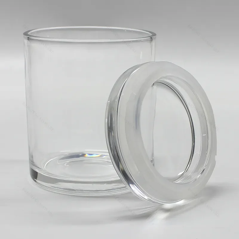 Wholesale Custom Candle Vessels Containers Empty Large Glass Candle Jar ...
