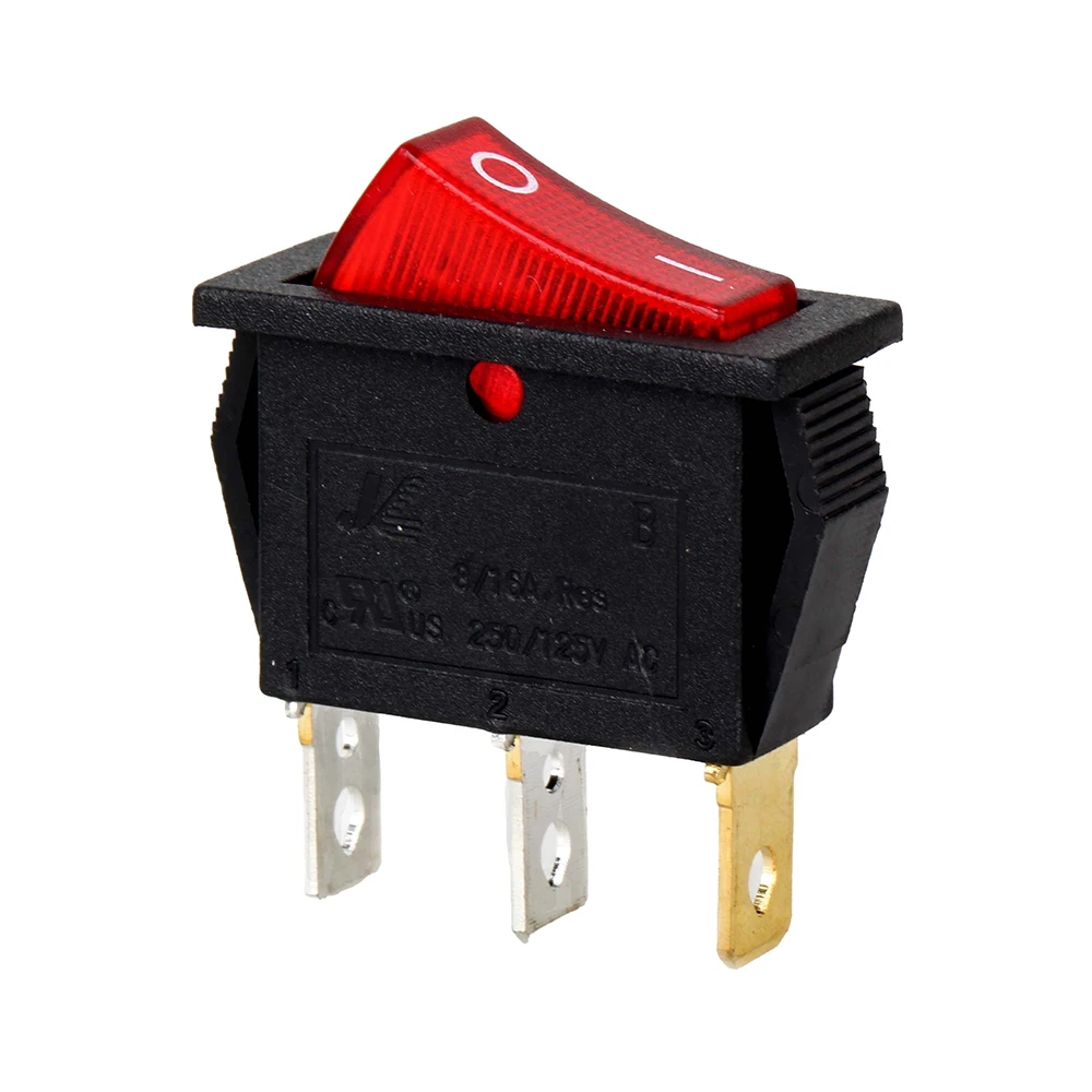 Kcd3-102nc Dpdt Switch Round Square Head 2/3/4/5 Pin On Off Boat Switch ...