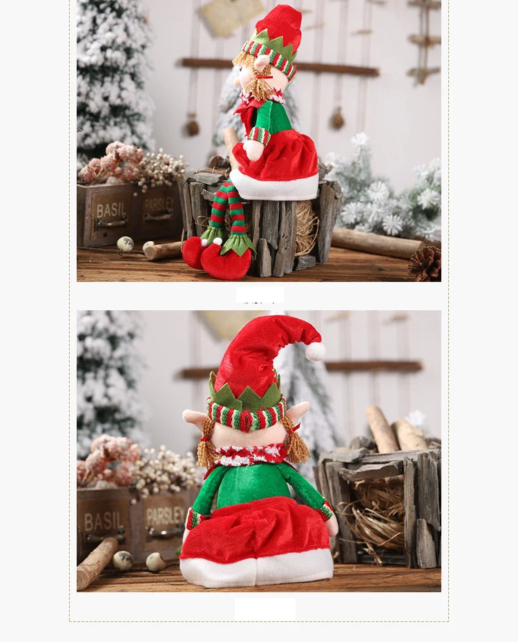 Wholesale Custom Hot Selling Elf Soft Plush Toys Cute Christmas Toys ...