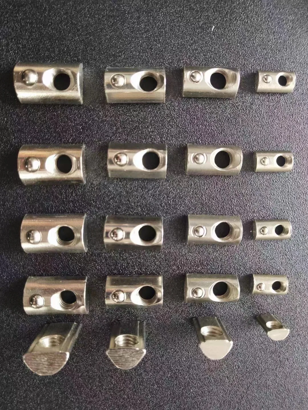 Carbon Steel Din Elastic Nut Aluminum Profile Accessories Spring Ball ...