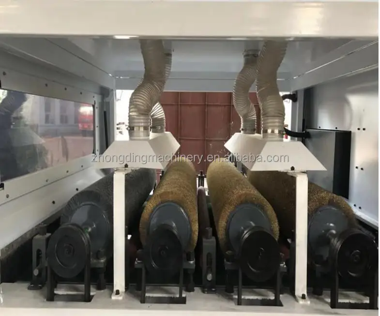 Wood Metal Grinding And Deburring Stainless Steel Wire Drawing Machine ...