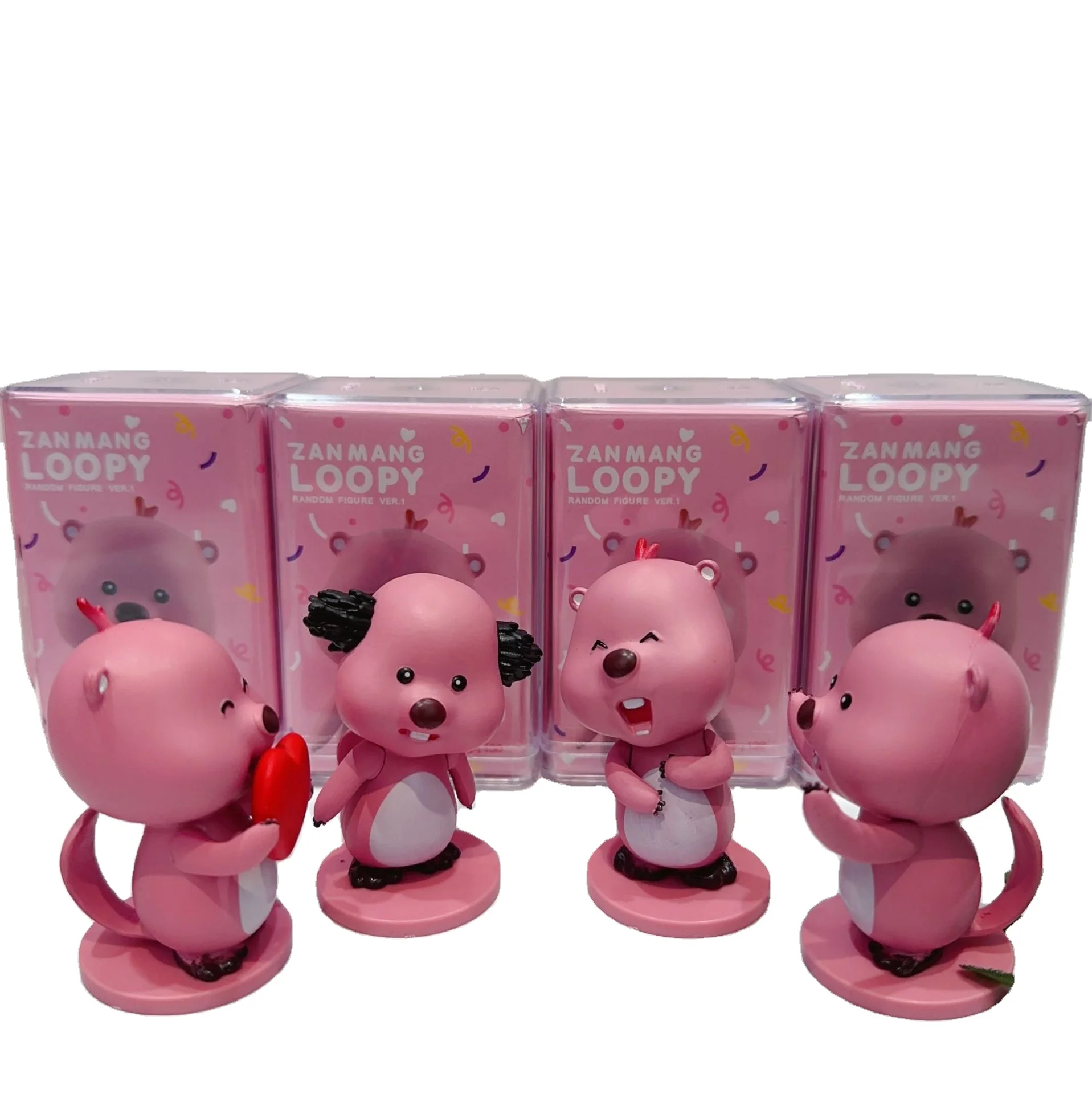 Linda 2024 Loopy Handoffice Blind Box Children's Little Beaver Ruby ...