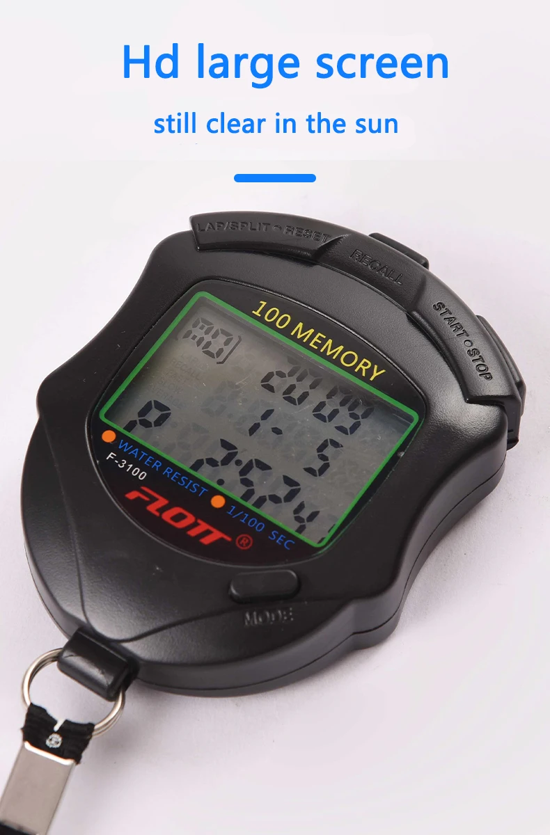 Three rows of 10 tracks 100 tracks memory waterproof electronic ...