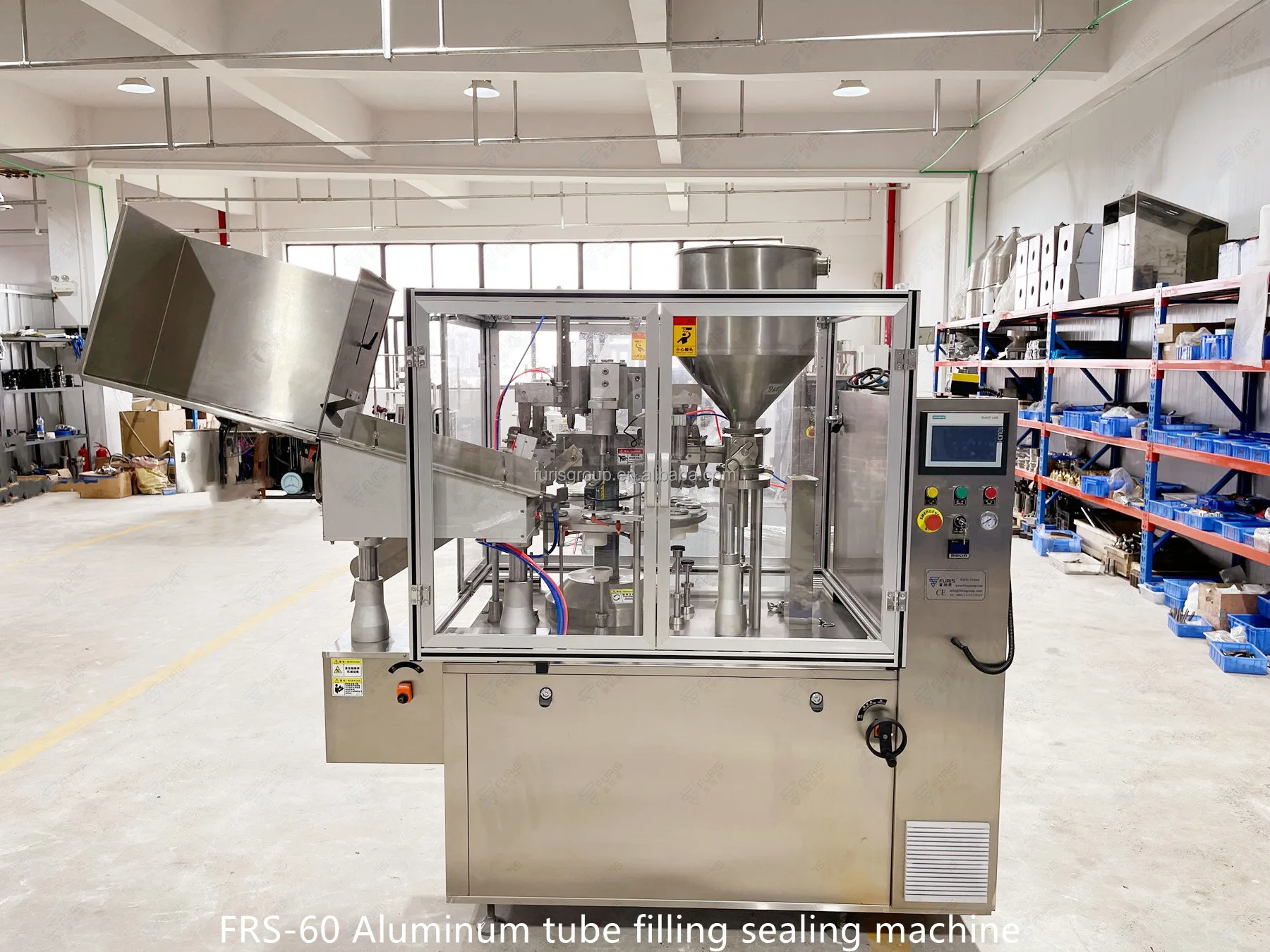 Ultrasonic Aluminum Laminated Plastic Tube Filling And Sealing Machine ...