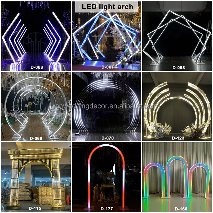 SMOOTH Party Event Stage Metal Arch Materials Backdrop