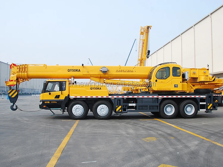 Hydraulic Mobile Crane 50 Ton Truck Crane Qy50ka - Buy 50 Ton Crane ...
