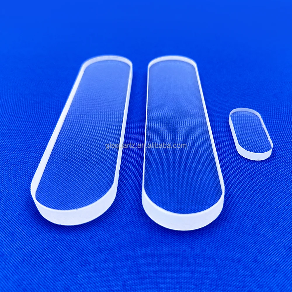CNC Customized Fused Silica Quartz Glass Plate Thin Quartz Glass Sheet ...