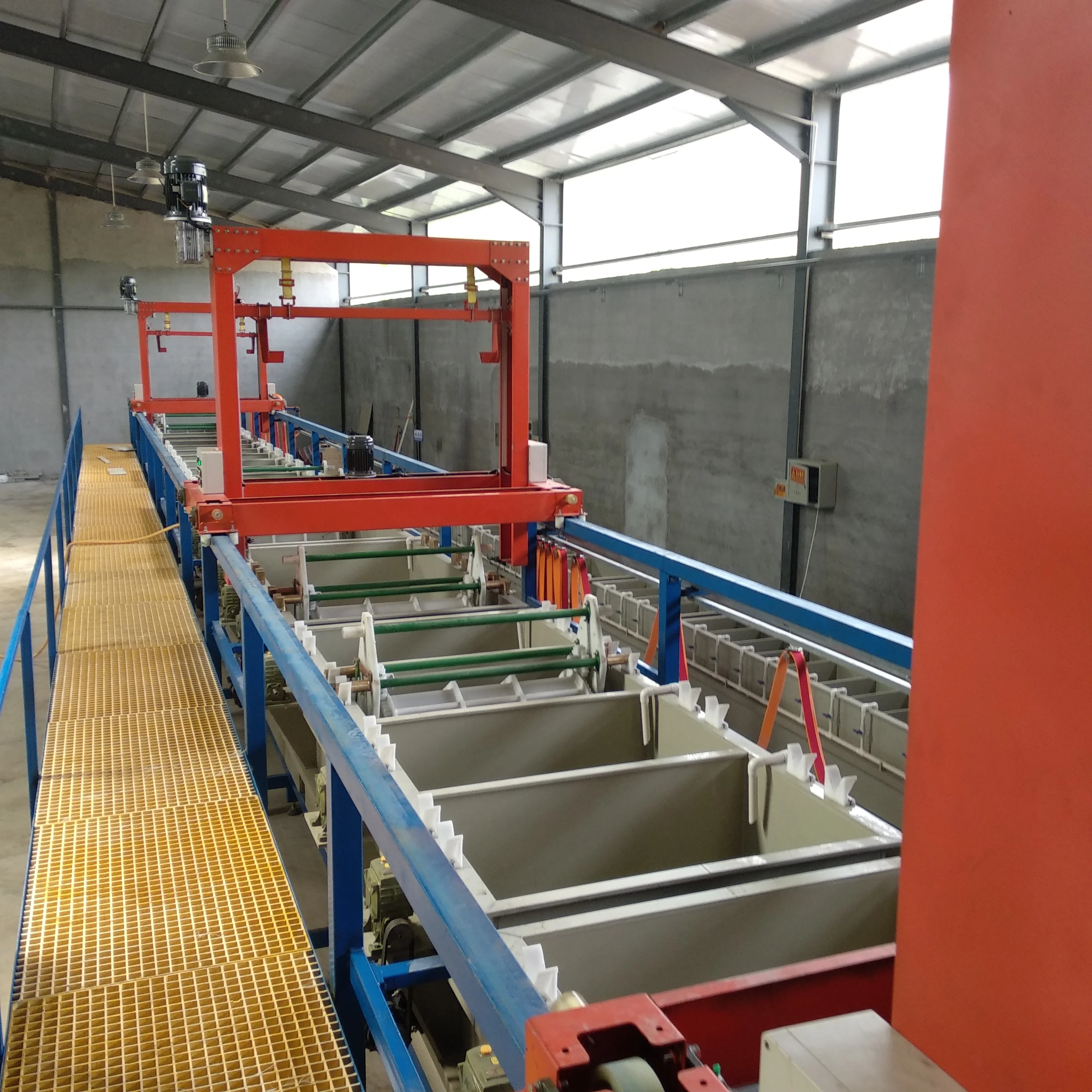 hard chrome plating / copper plating line / electroless nickel plating ...